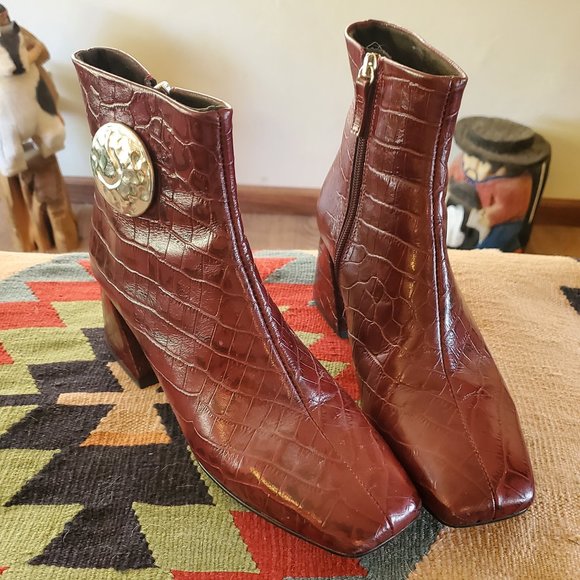 Topshop | Shoes | Topshop Leather Booties 4 | Poshmark